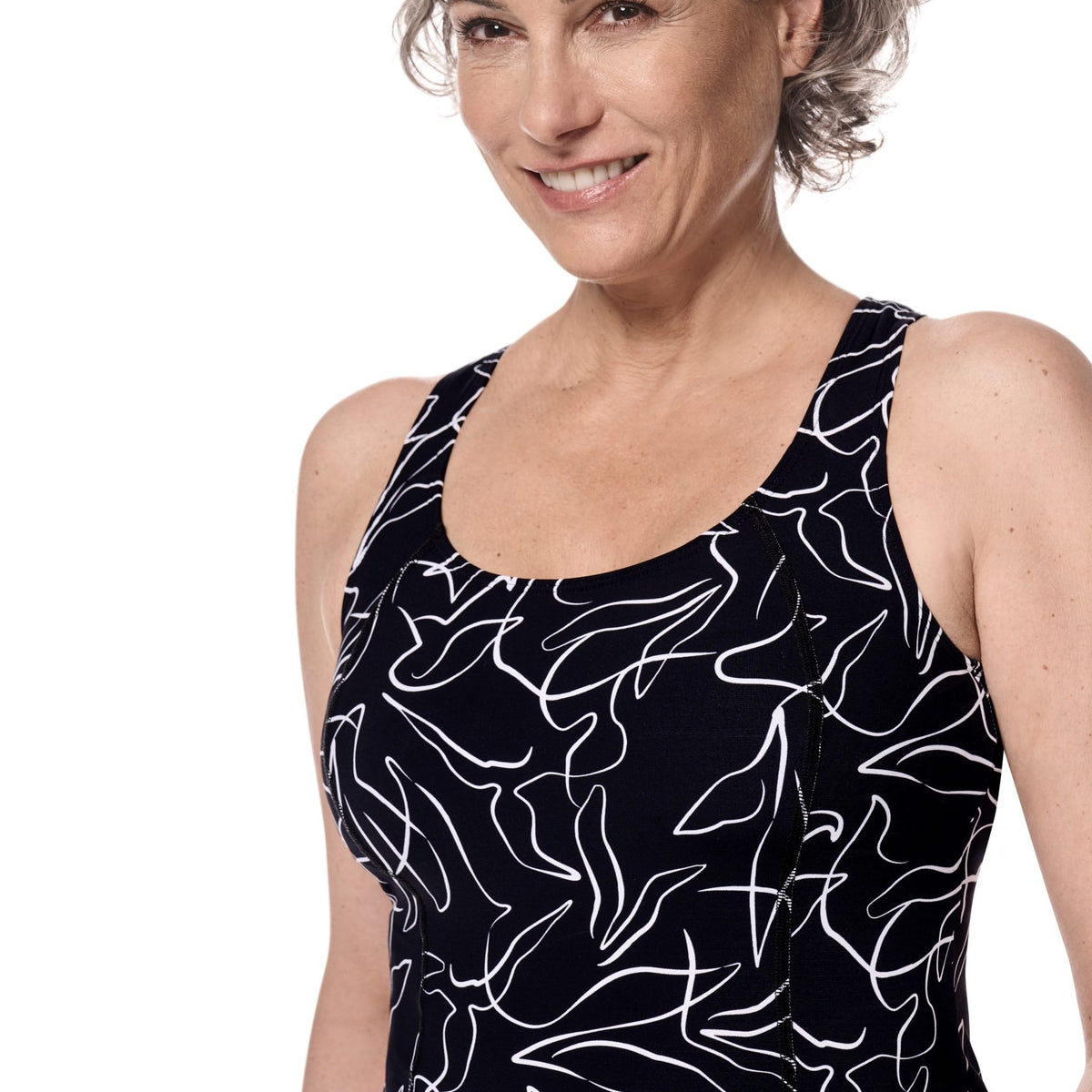 Lagos Tankini Pocket Swim Top – The Breast Form Store