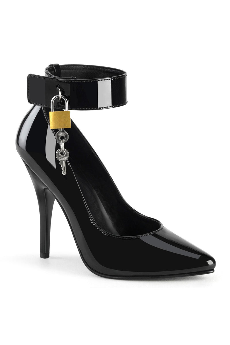 Seduce Heels with Locking Ankle Cuffs – The Breast Form Store